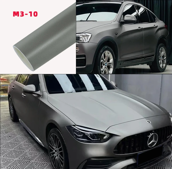 Car Wrap Vinyl AMG Grey - B2B Auto | B2B Auto